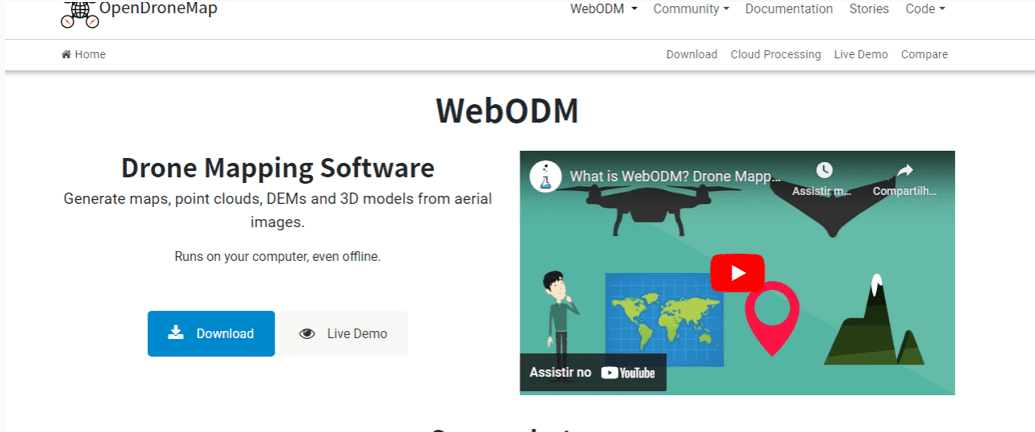 Open Drone Map: Download e Instalação do WebODM no Windows